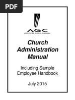 Church Departmental Report Template | PDF | Career & Growth