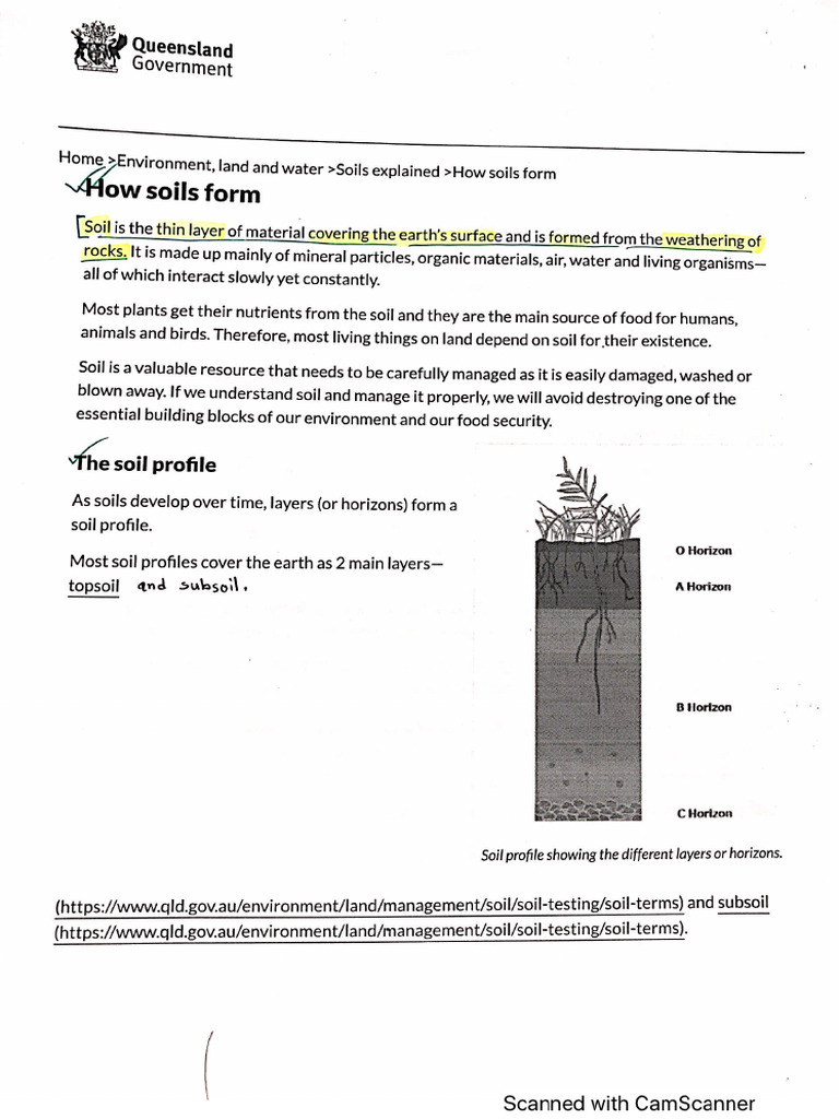 Soil Formation - 240210 - 105347 | PDF