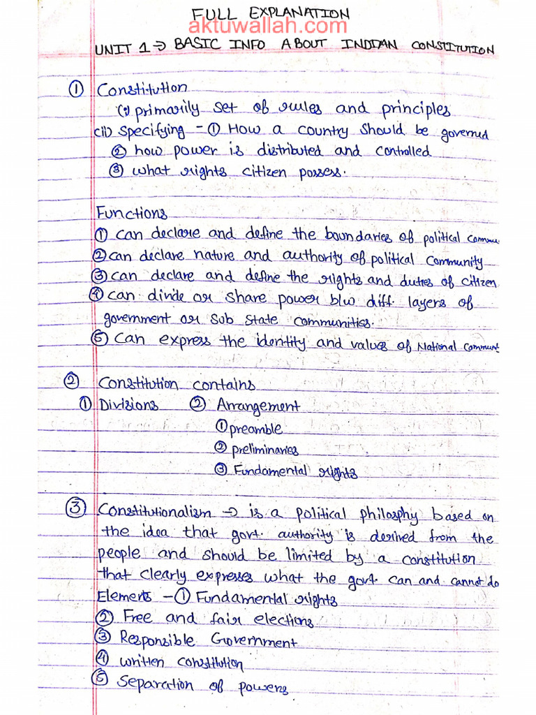 UnitWise Notes Watermark | PDF UnitWise Notes Watermark | PDF