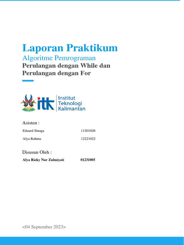 LP4-5 A 0105 Alya Rizky Nur Zulmiyati | PDF