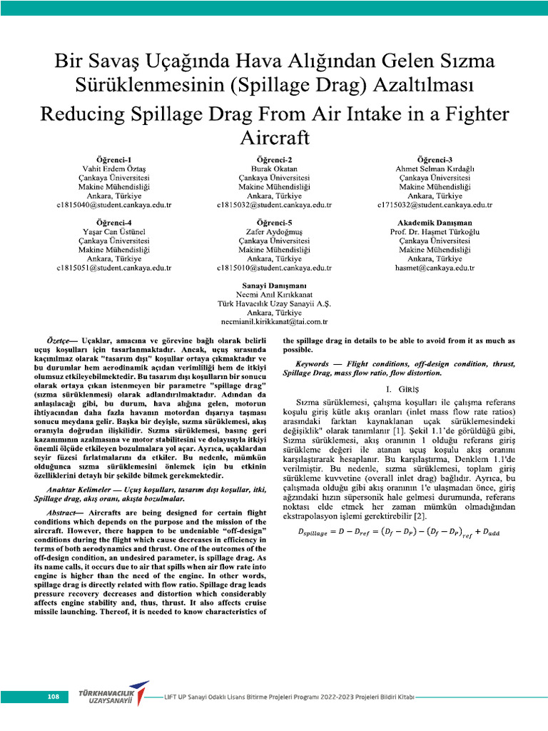 LU Spillage - Drag | PDF