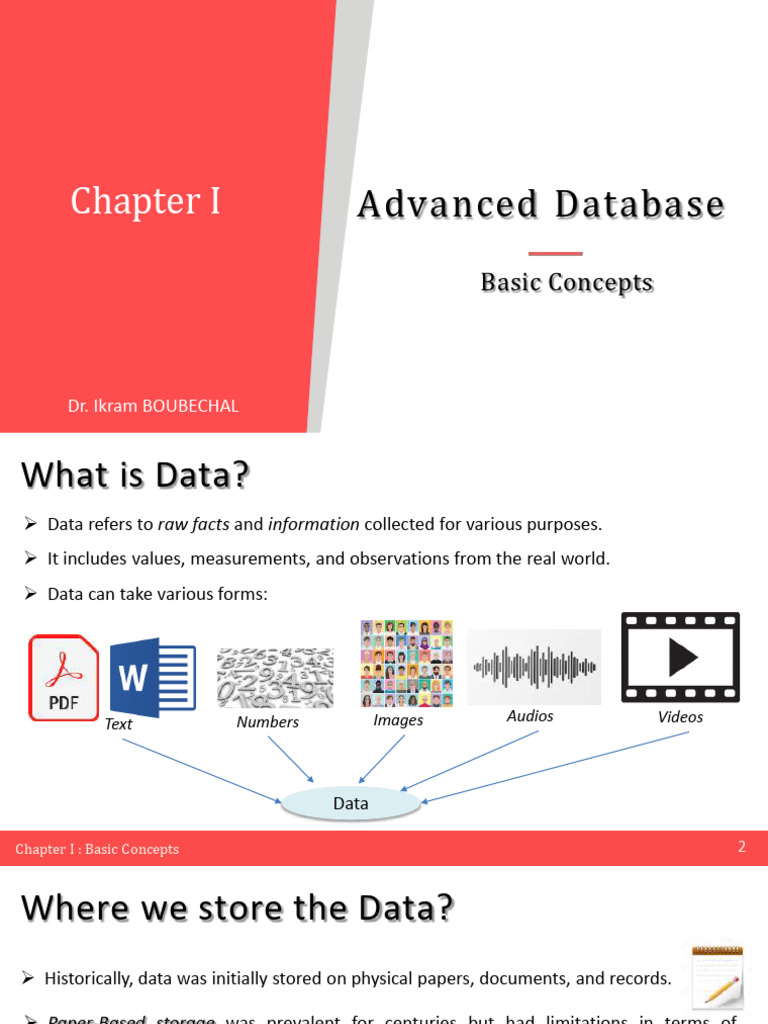 Advanced Database - Chap01 | PDF | Databases | Client–Server Model
