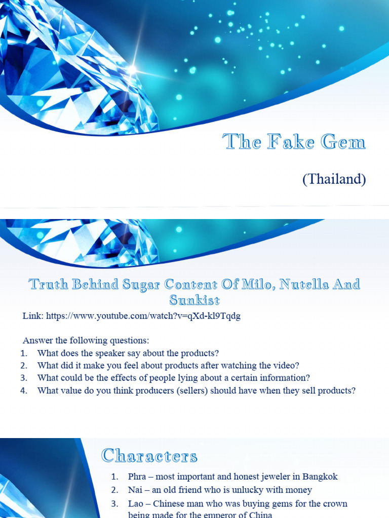 Fake Gem Pdf