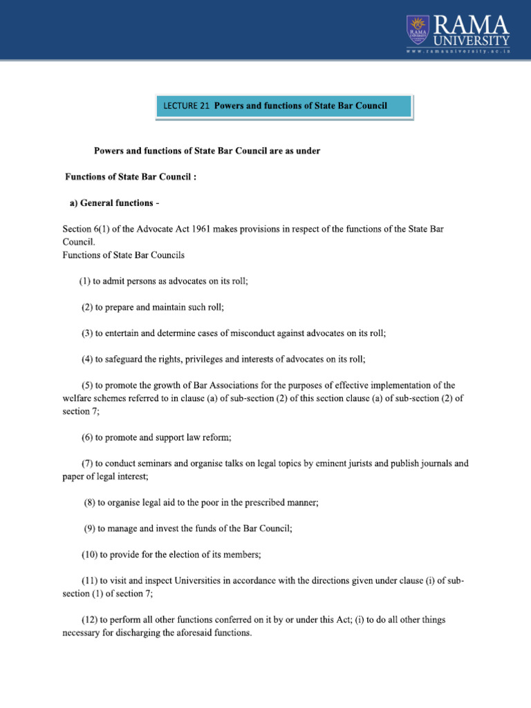 State Bar Council | PDF