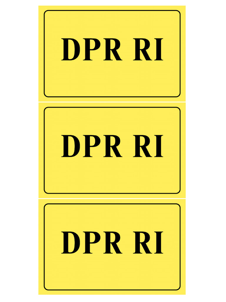 Label DPR Ri | PDF