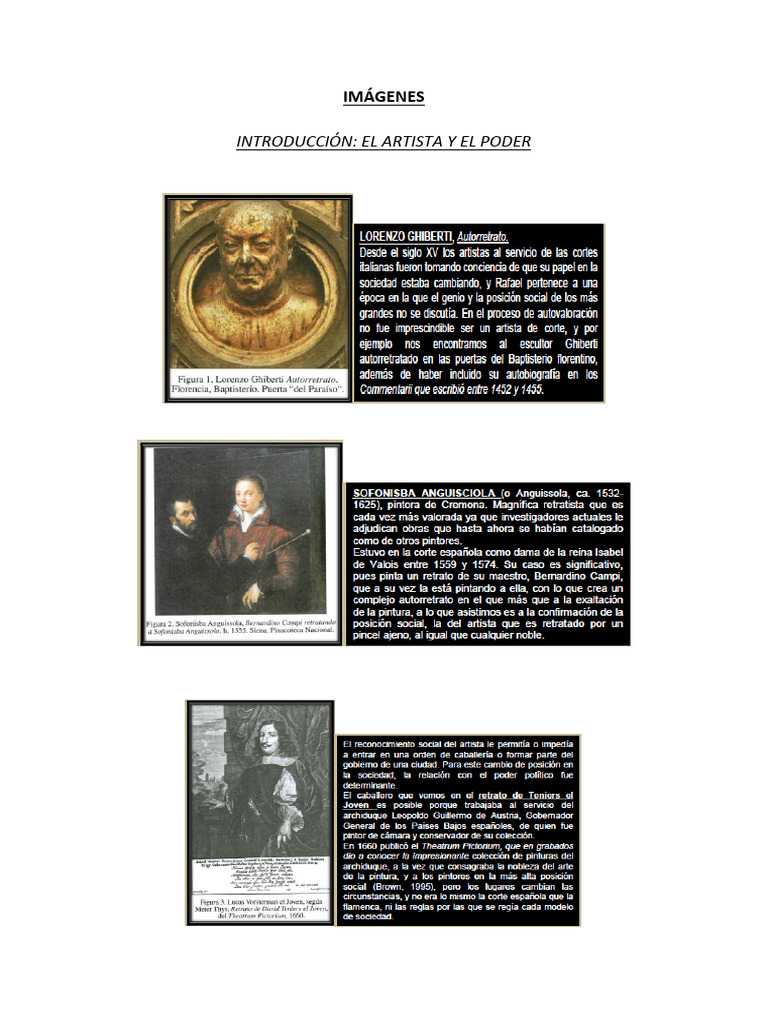 IMÁGENES Que Aparecen e N El Libro Arte y Poder E Moderna | PDF ...