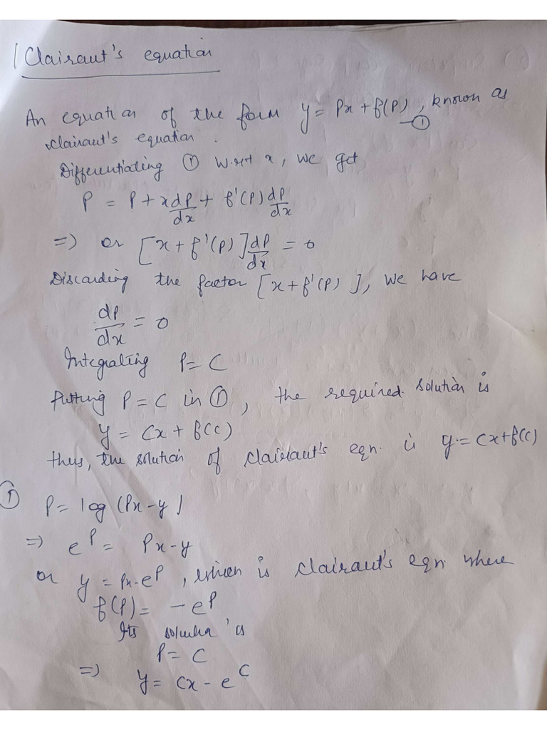 Ordinary Differential Equations Pdf