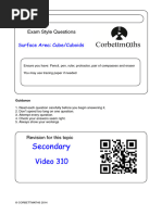 Perimeter Textbook Answers - Corbettmaths | PDF