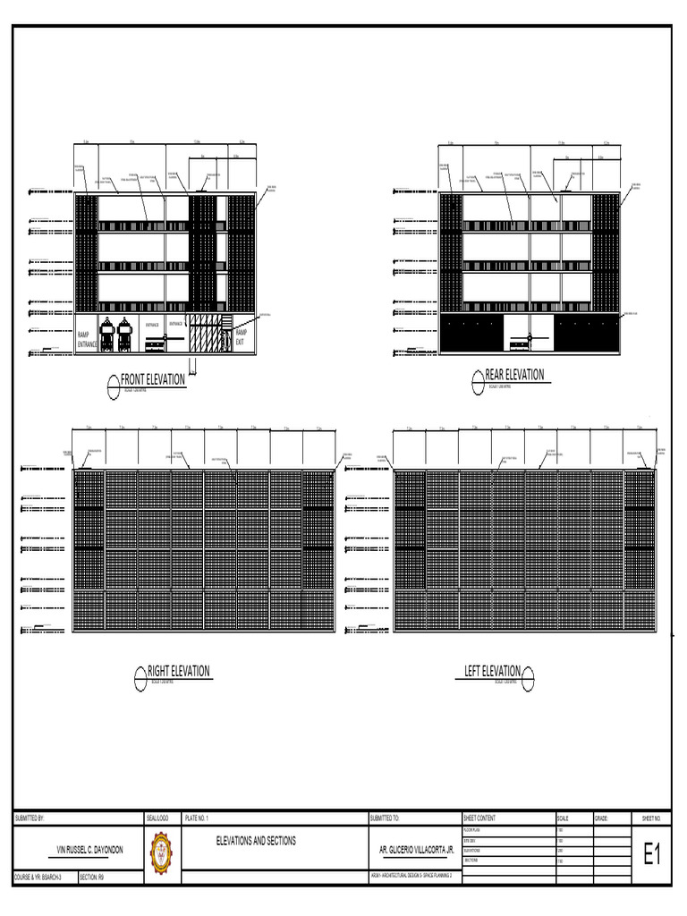 Elev Fin | PDF | Architectural Design | Architecture