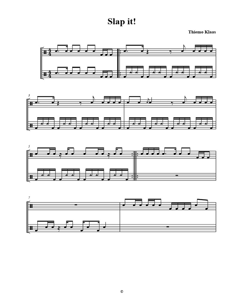 Cajon Duett Slap It | PDF