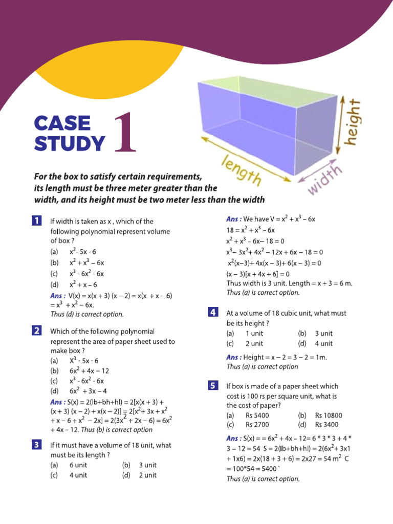 Maths-Class-10 CBSE CS | PDF