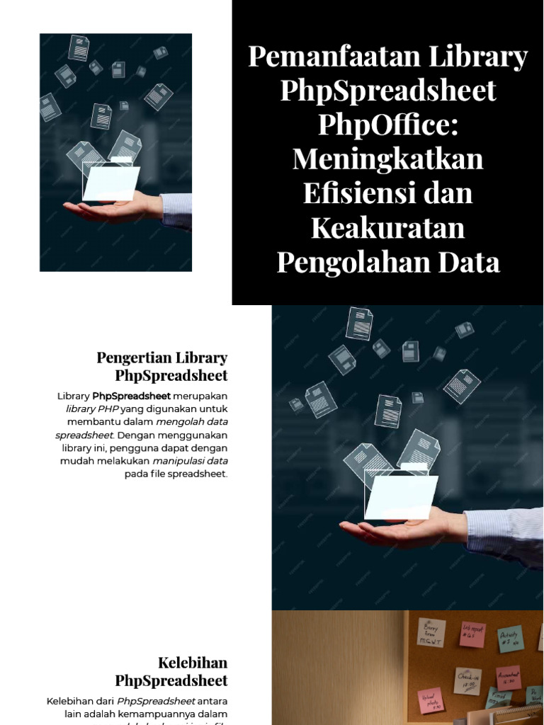 Pemograman Berbasis Web: PHP Spreadsheet | PDF | Karier & Perkembangan ...