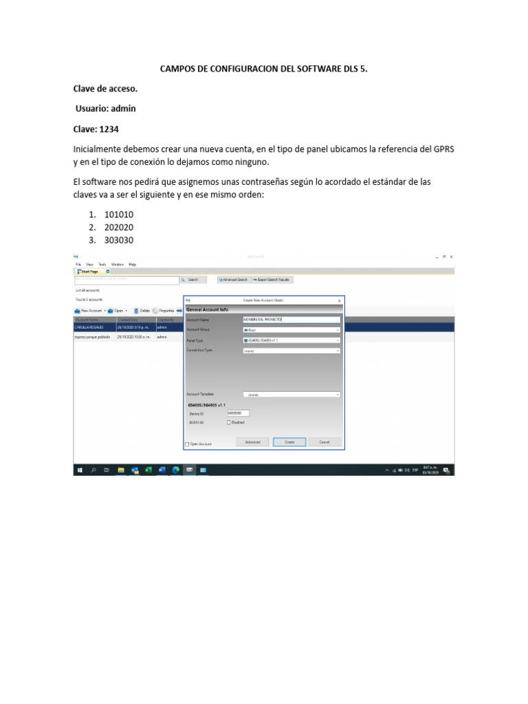 Configuracion de GPRS Por DLS 5 | PDF | Informática