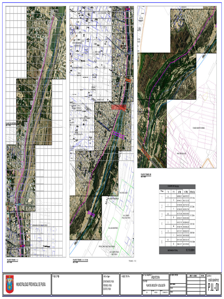 001 PLANO DE UBICACION Y LOCALIZACION - DWG - RIO PIURA-ES-11 | PDF