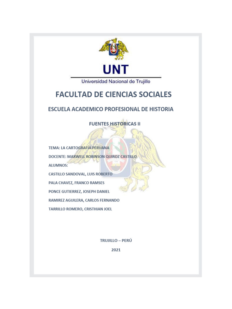 Tarea N°7 | PDF | Mapa | Perú