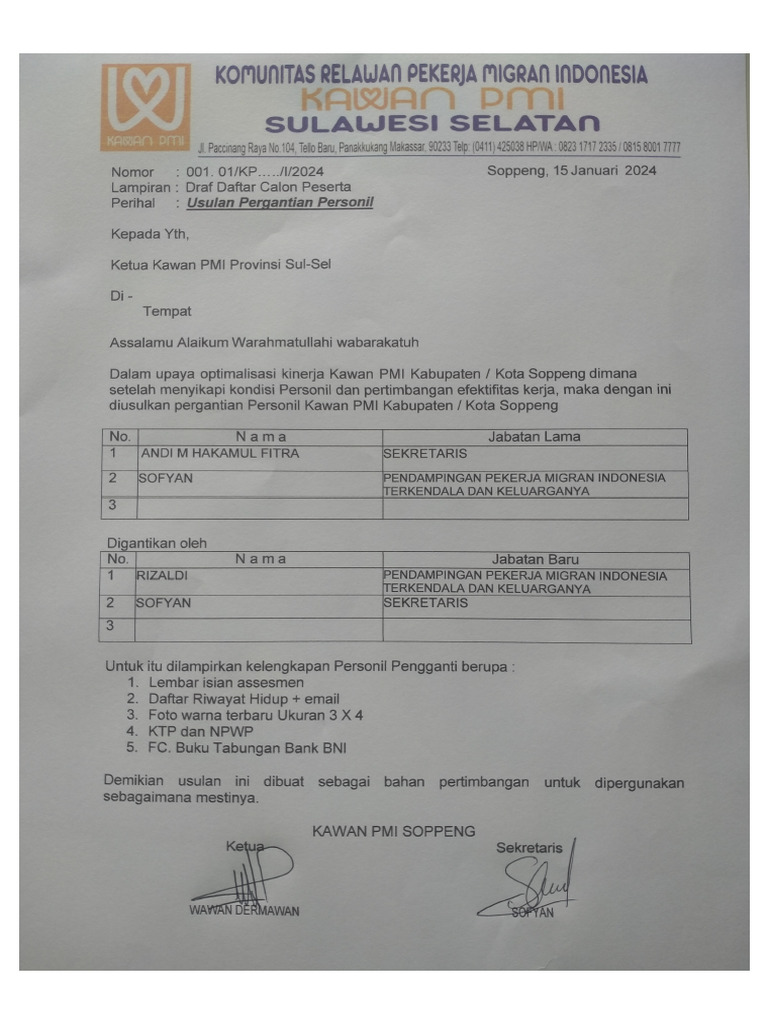 Pengganti Soppeng | PDF