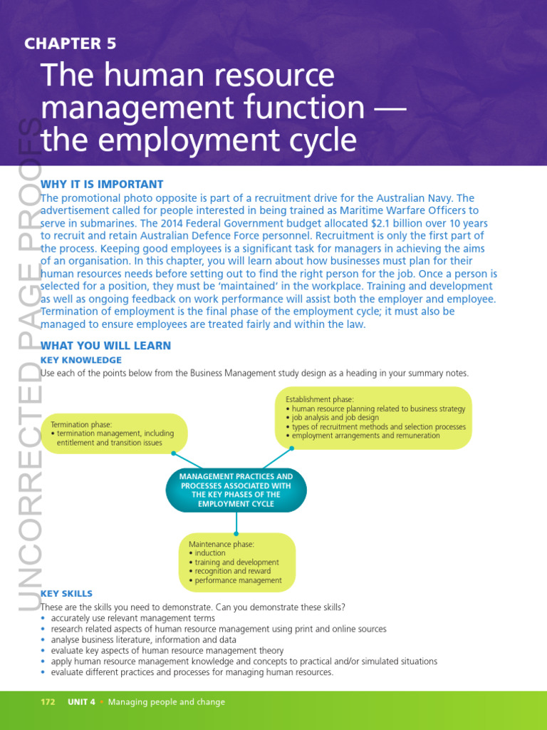 The Employment Cycle | PDF | Recruitment | Employment