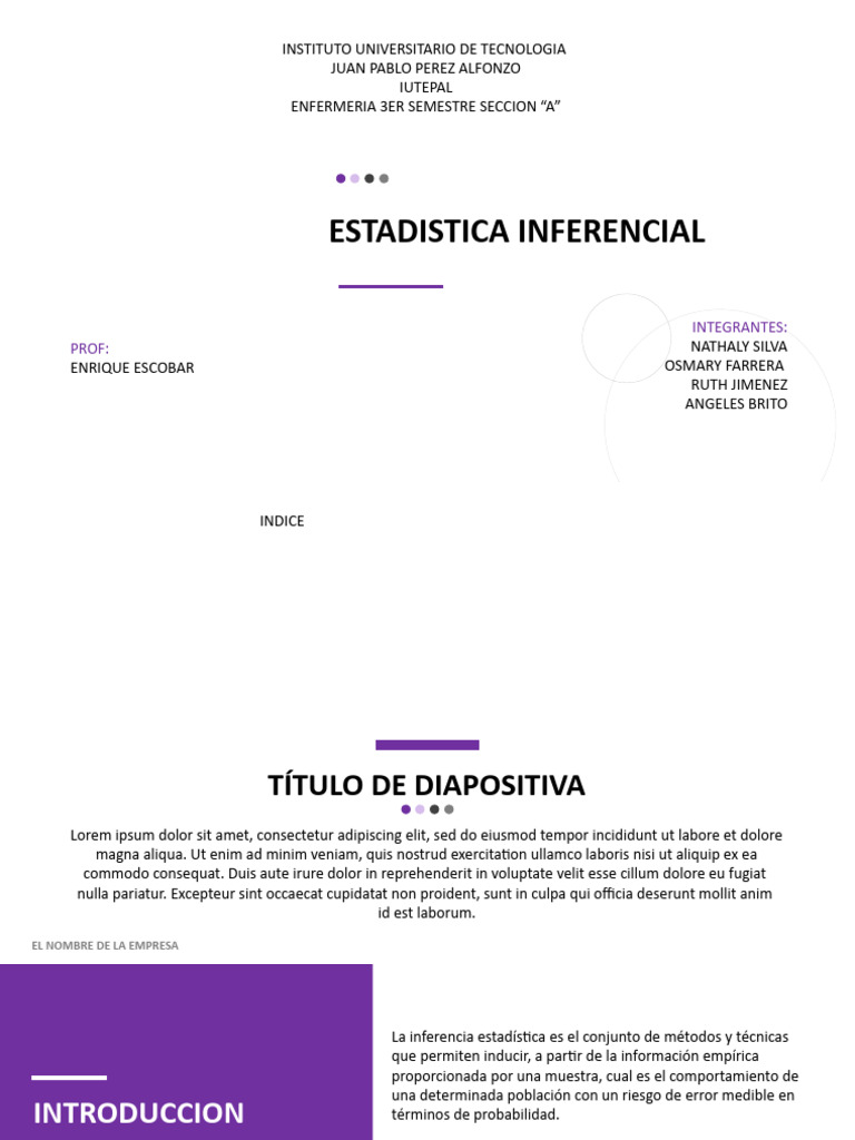 Estadistica Inferencial | PDF | Estadísticas | Teoría de la estimación