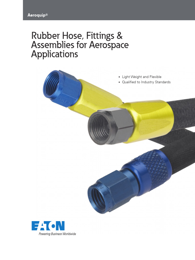 CT - 195962 - 5 - AEROQUIP 306 Hose | PDF | Screw | Pipe (Fluid Conveyance)