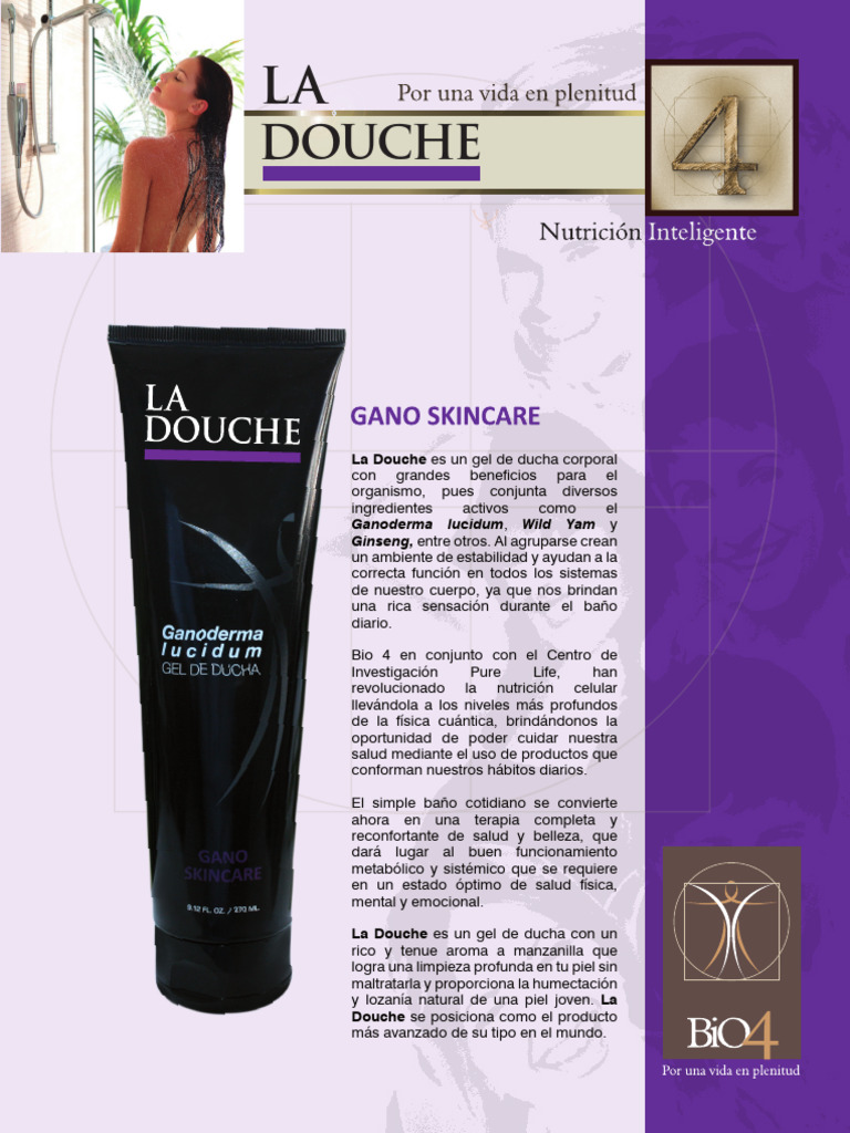 Gel de Ducha La Douche: Beneficios y Usos | PDF | Medicina CLINICA ...