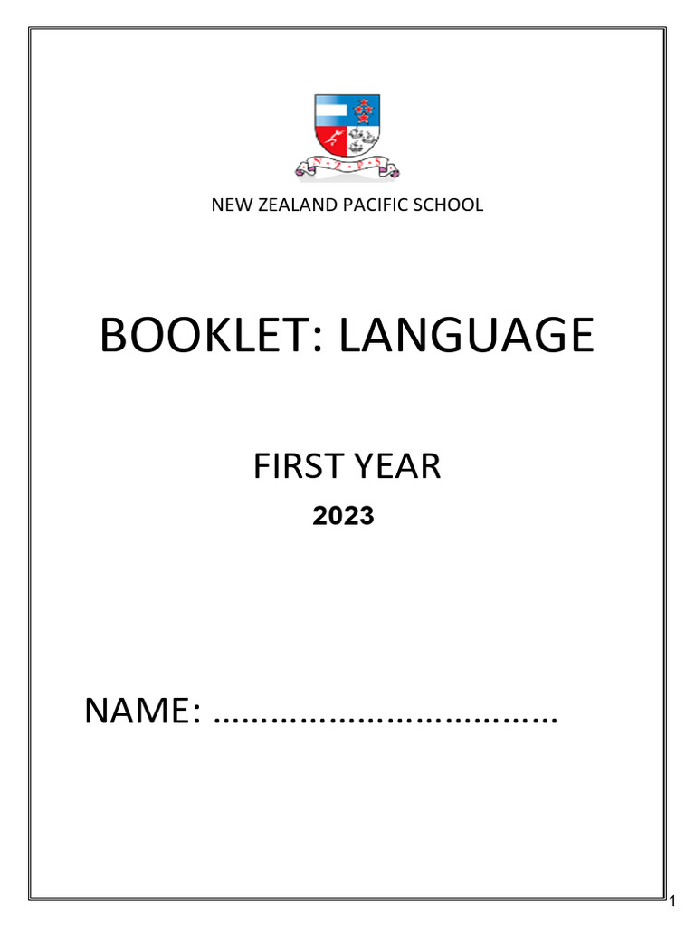 English Learning Guide for Students | PDF | English Language | Ellipsis