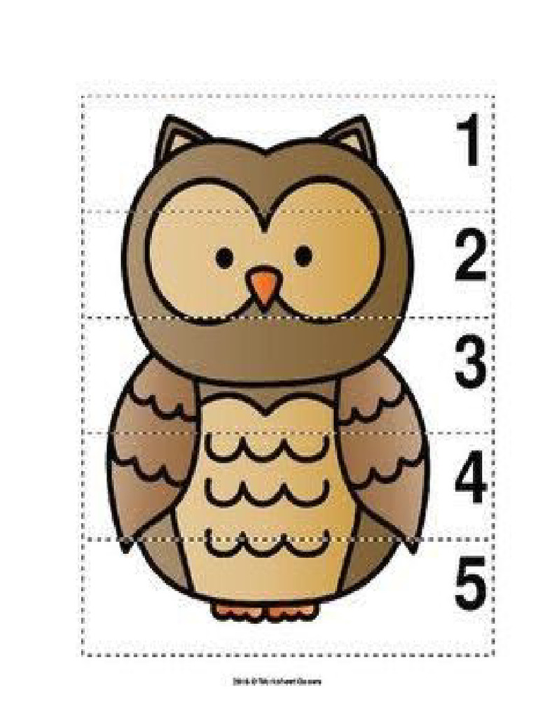 Sova Puzzle Brojevi | PDF