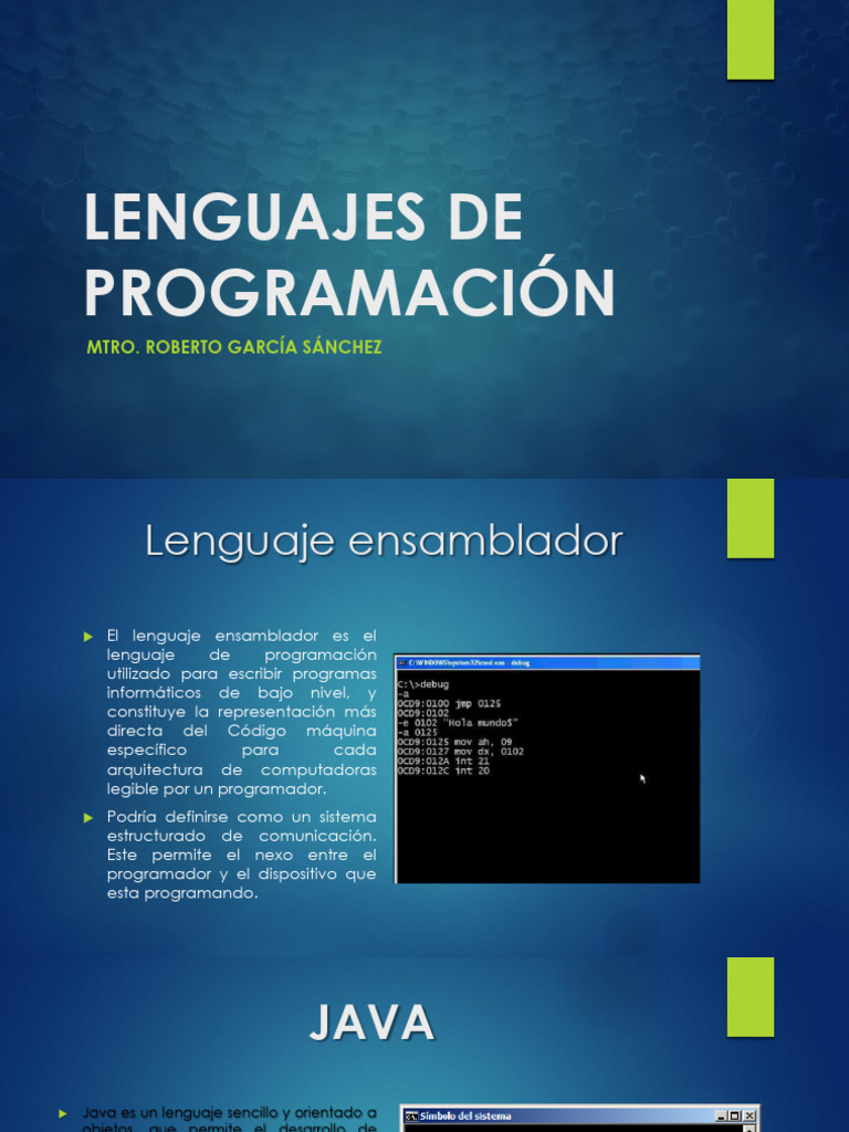 Lenguajes De Programacion Pdf Lenguaje De Programación Java 8435