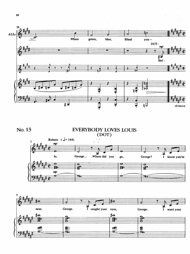 Everybody Loves Louis PDF | PDF