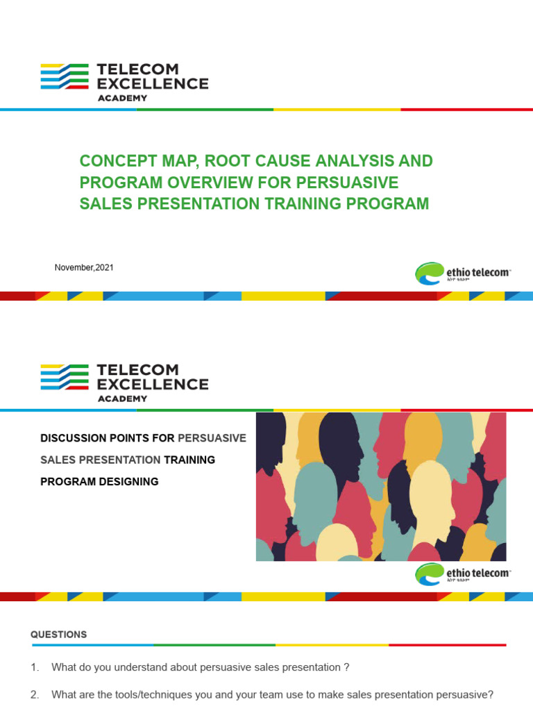 CONCEPT MAP, ROOT Cause ANALYSIS AND PROGRAM OVERVIEW | PDF | Sales ...