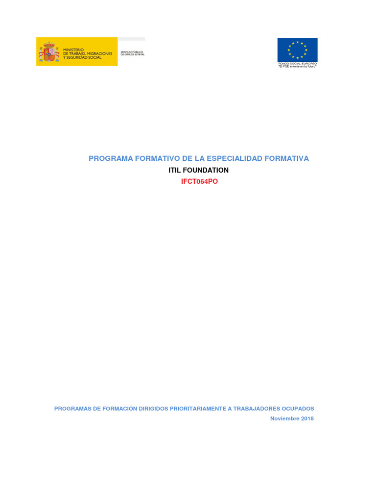Ifct 064 Po | PDF | It Service Management | Informática
