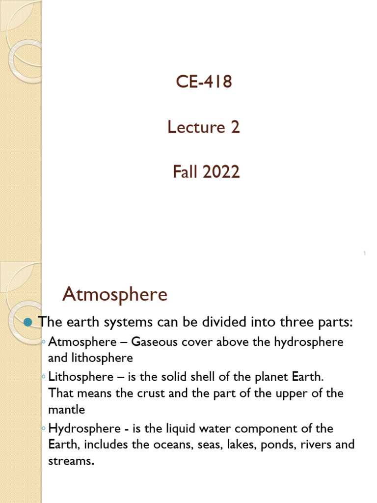 Lec 2 | PDF | Porosity | Soil
