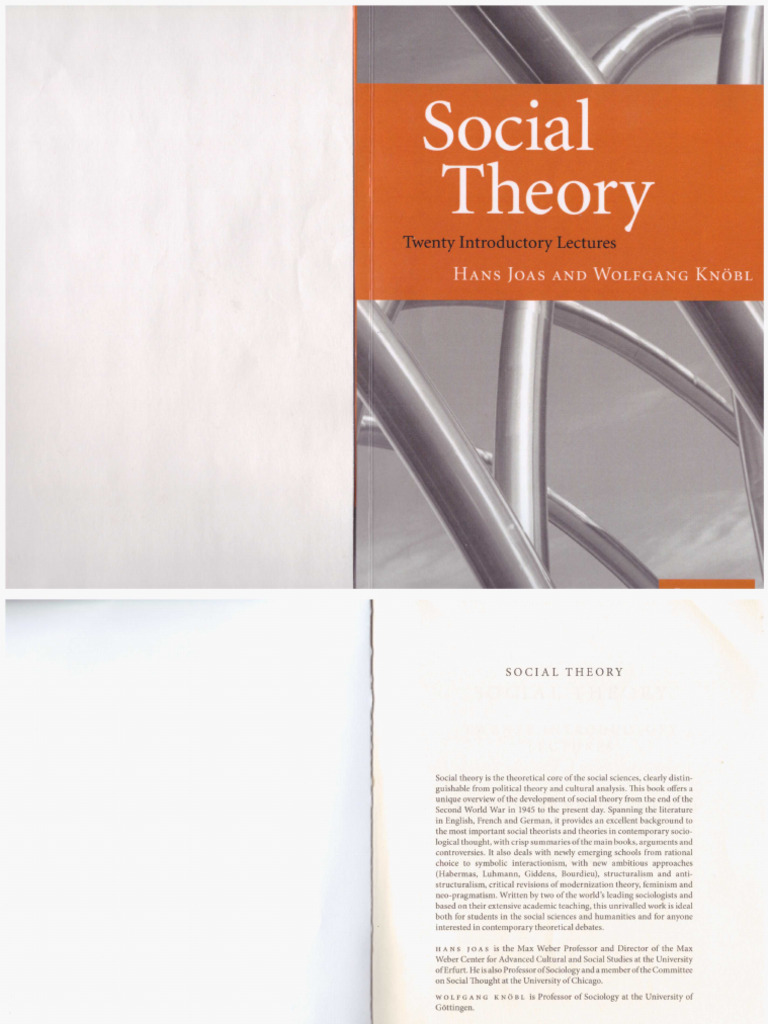 S1, Joas y Knobl, 2014, What Is Theory | PDF