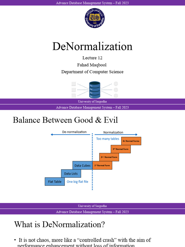 L12 de Normalization | PDF | Databases | Table (Database)