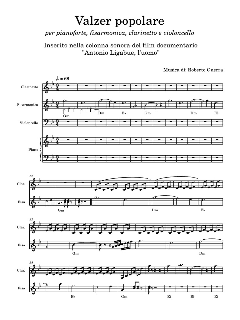 Valzer Popolare | PDF