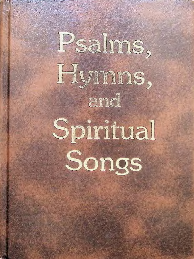 Psalms Hymns and Spiritual Songs 1980 | PDF | Hymns | Contemporary ...