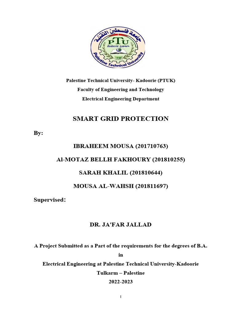Smart Grid Protection | PDF