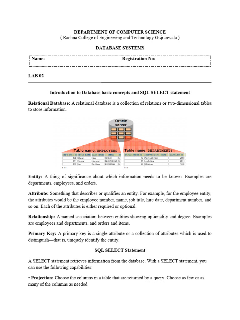Db Lab2 Pdf Relational Database Relational Model