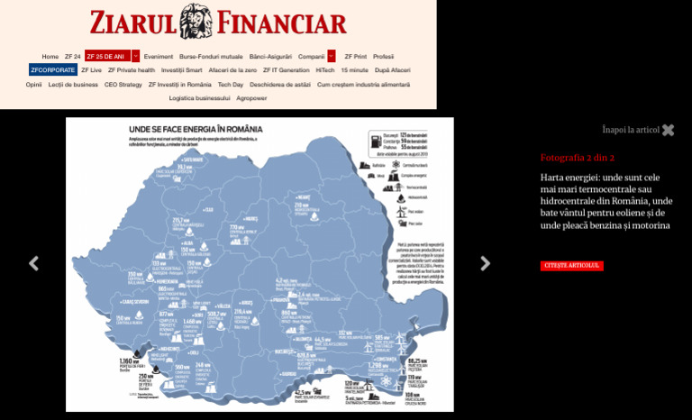 Harta Energiei - Unde Sunt Cele Mai Mari Termocentrale Sau ...