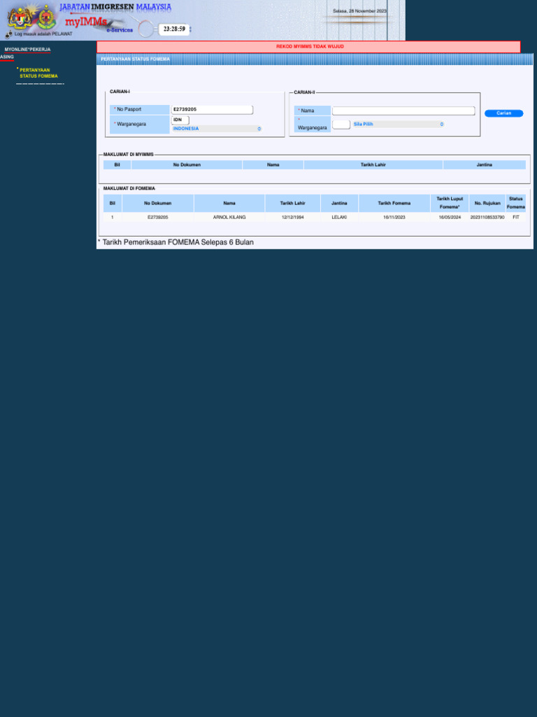 MyIMMs e Services | PDF