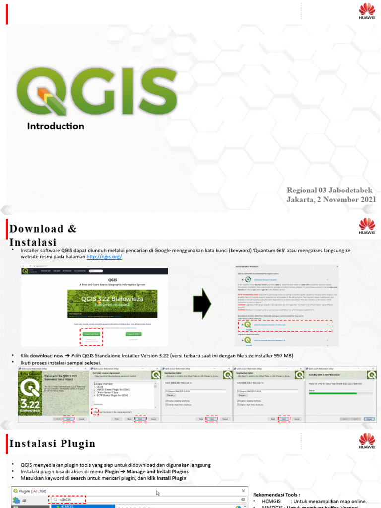 QGIS - Introduction and Guideline | PDF