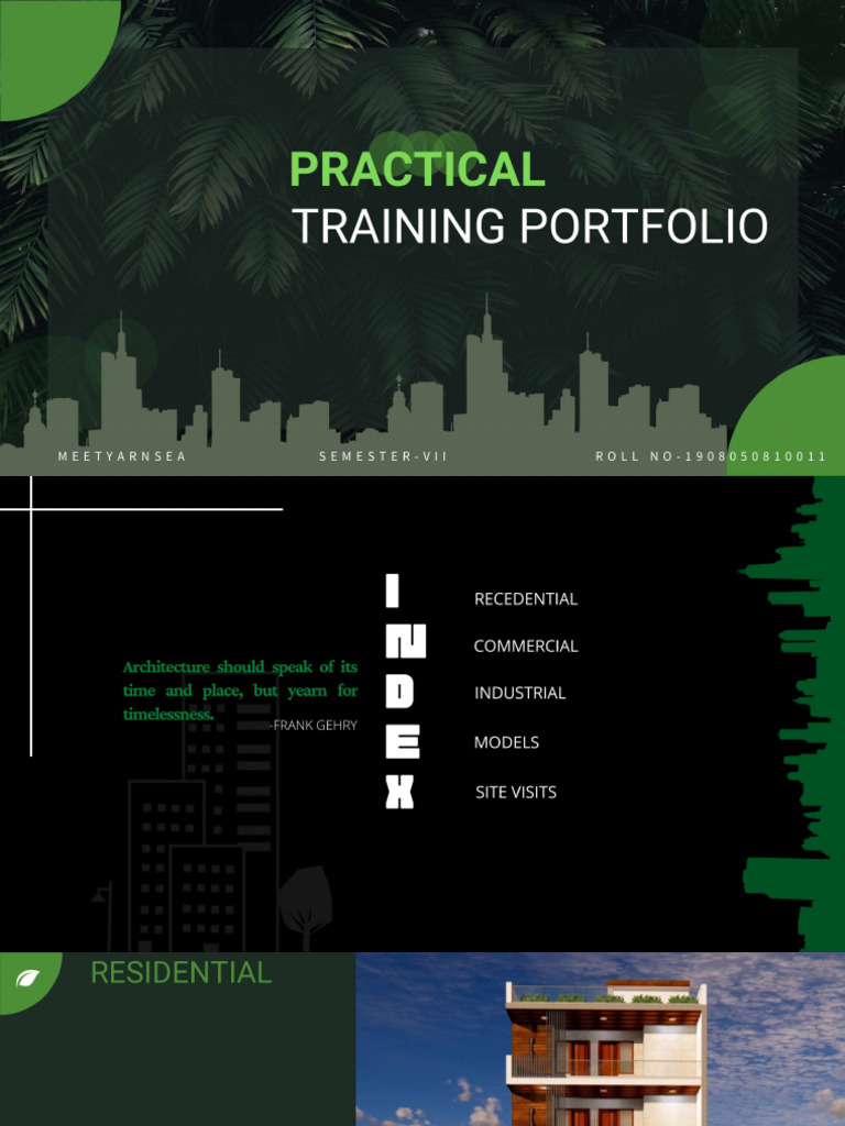 7th Sem Port Folio - Compressed | PDF