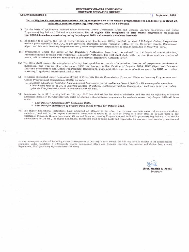 OL List 2023 24 | PDF