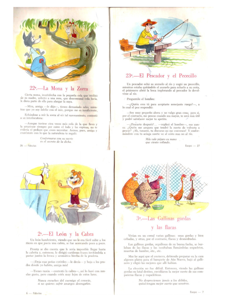 Fabulas Esopo | PDF