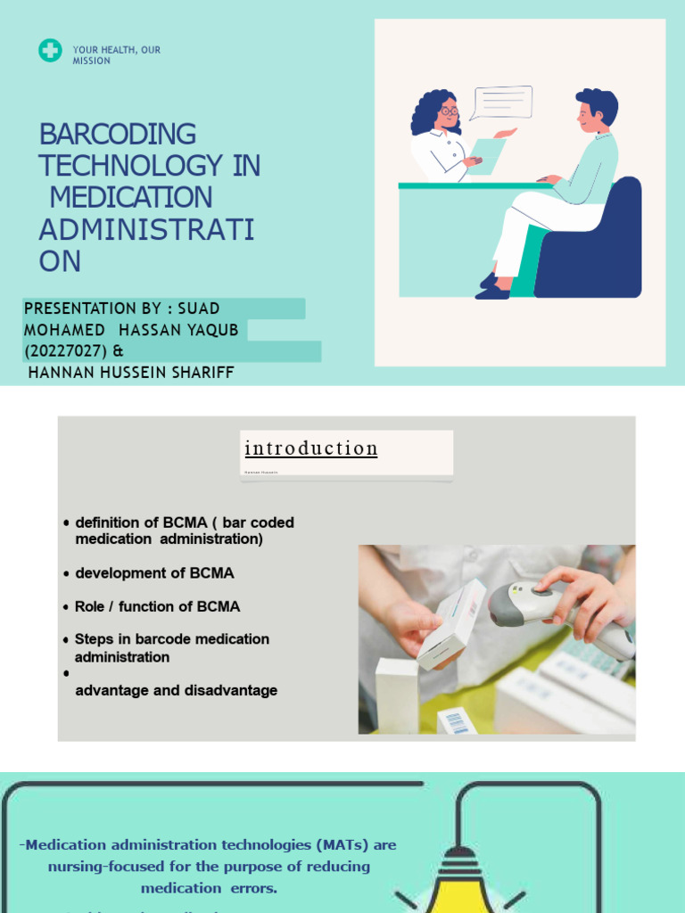 Group 20-Barcoding Technology in Medication Administration-1 | PDF | Barcode | Health Care