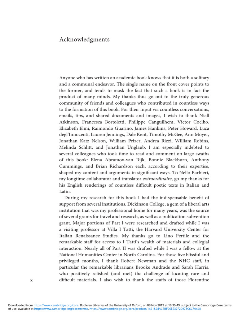 07.0 PP X Xi Acknowledgments | PDF | Educational Organizations