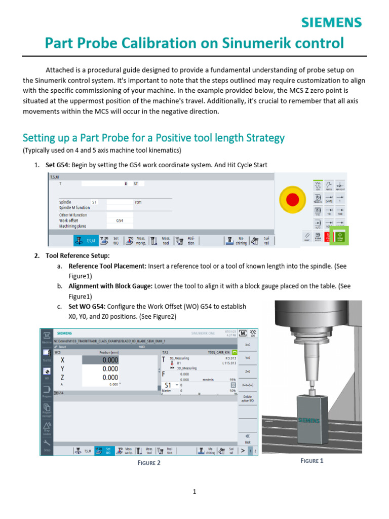 Ht Part Probe Calibration Pdf Calibration Manufactured Goods