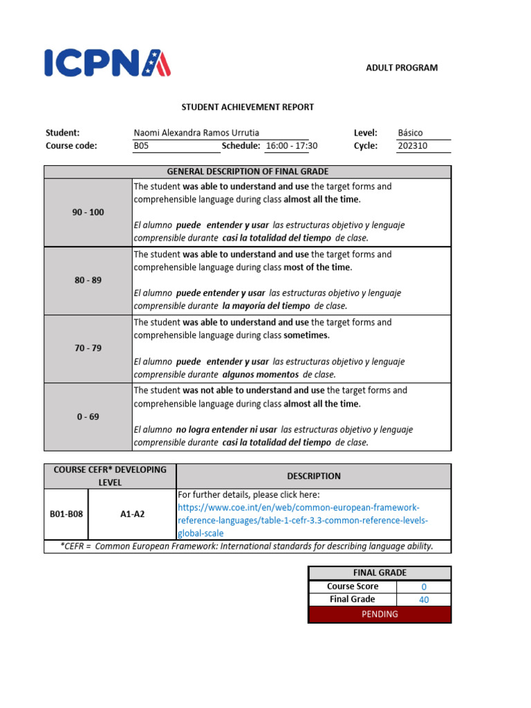 Icpna | PDF | European Integration | Evaluation