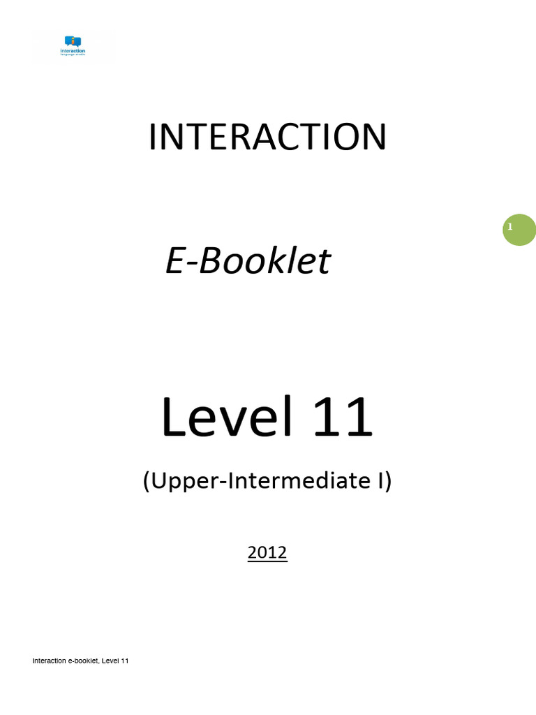 Booklet 11 in Modules | PDF