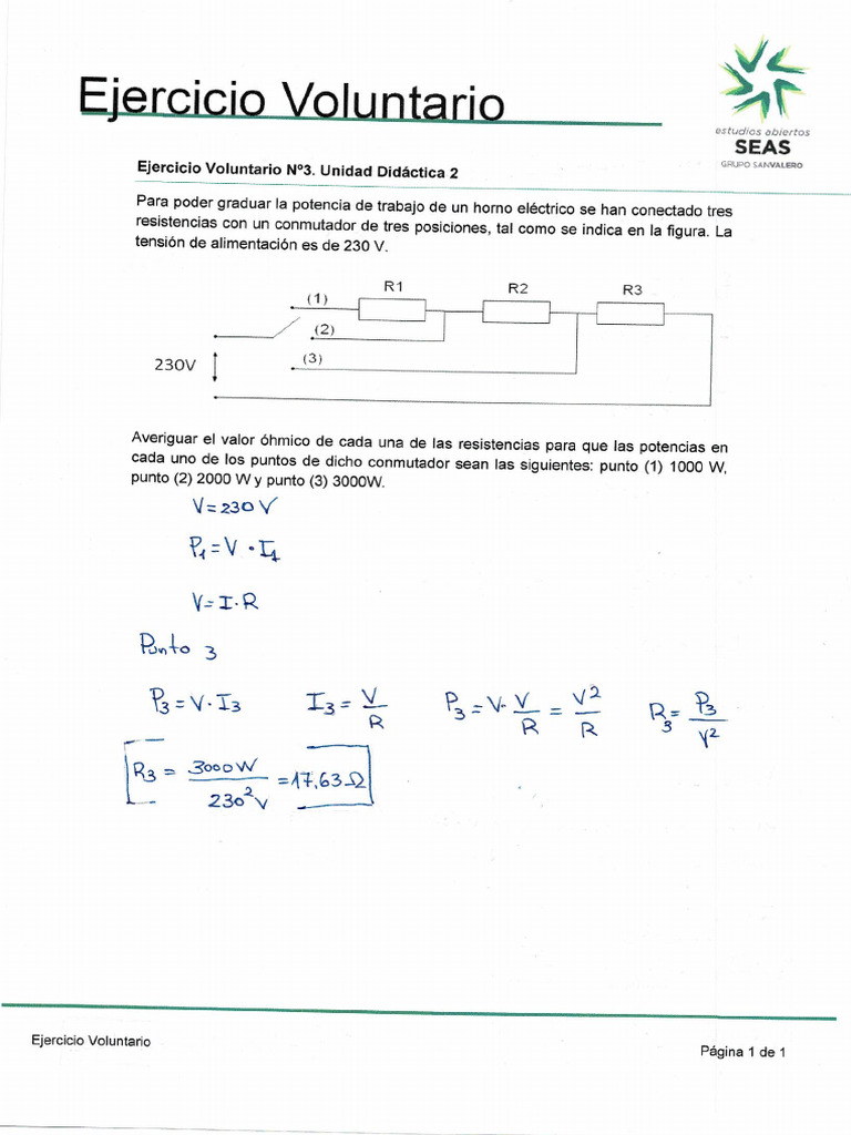Ejercio 3 Unidad 2 | PDF