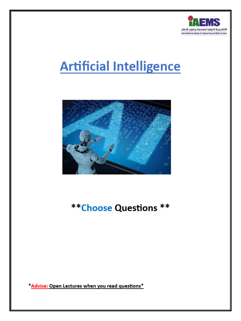 Choose (AI) | PDF | Artificial Intelligence | Intelligence (AI) & Semantics